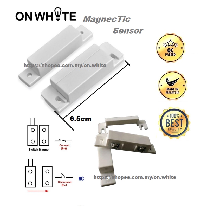 Reed Magnetic Switch for Door & Window MC-31 for Door/Windows Alarm ...