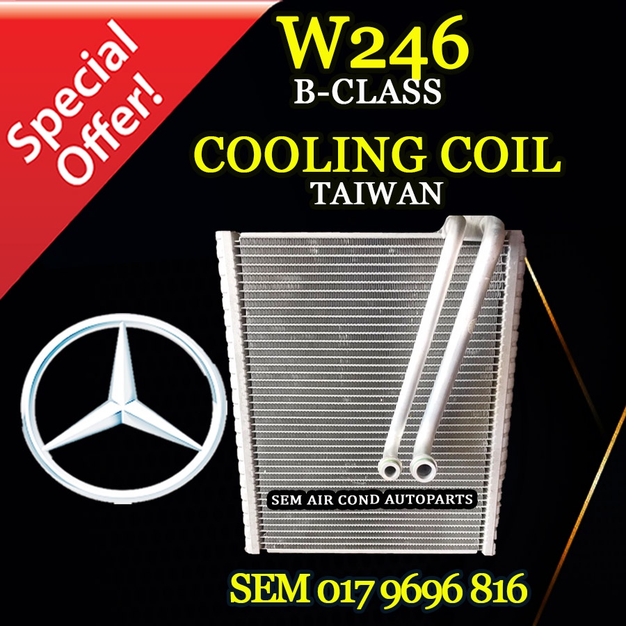 MERCEDES-BENZ W246 B CLASS 2014-2021 OEM TAIWAN NEW COOLING COIL ...