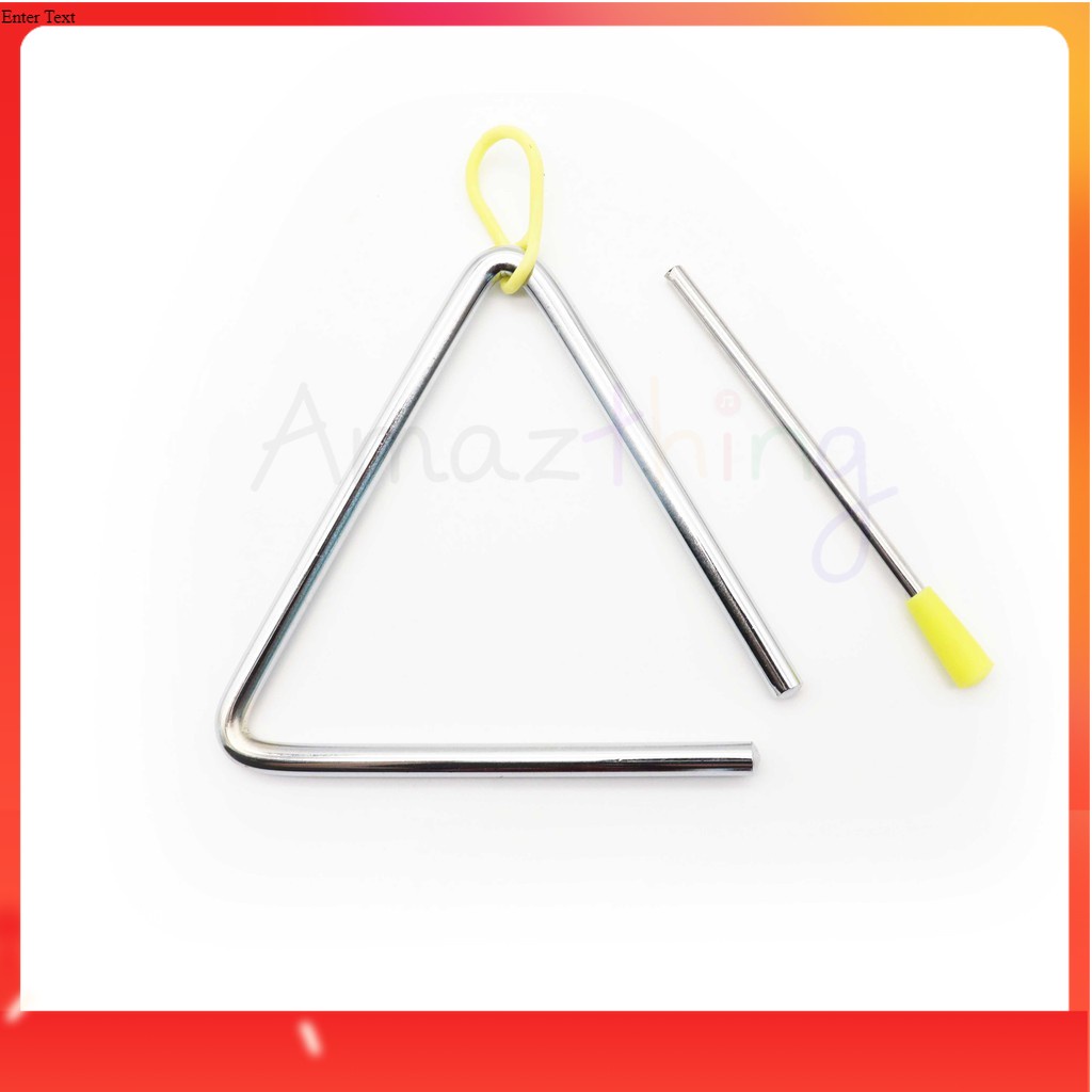 (Ready Stock) Amazthing (5/6/7 inch) Triangle Bell / Kerincing Alat ...