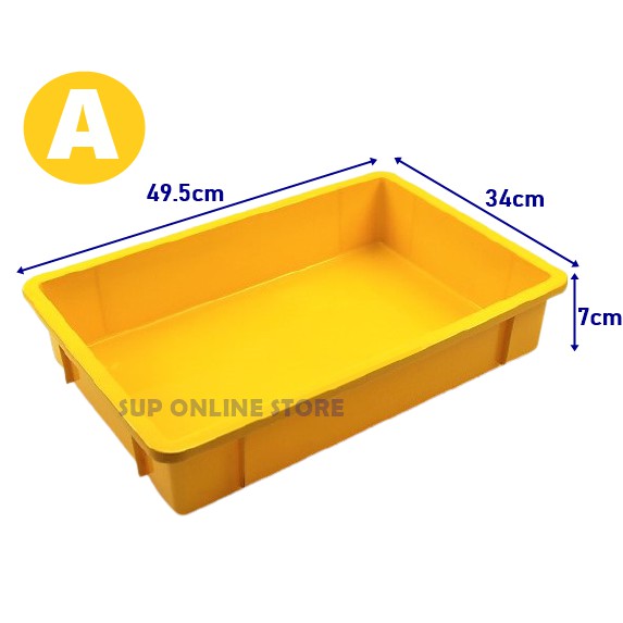 Bread Tray / Plastic Cake Tray / Bakery Tray / Food Tray / Yellow Tray ...