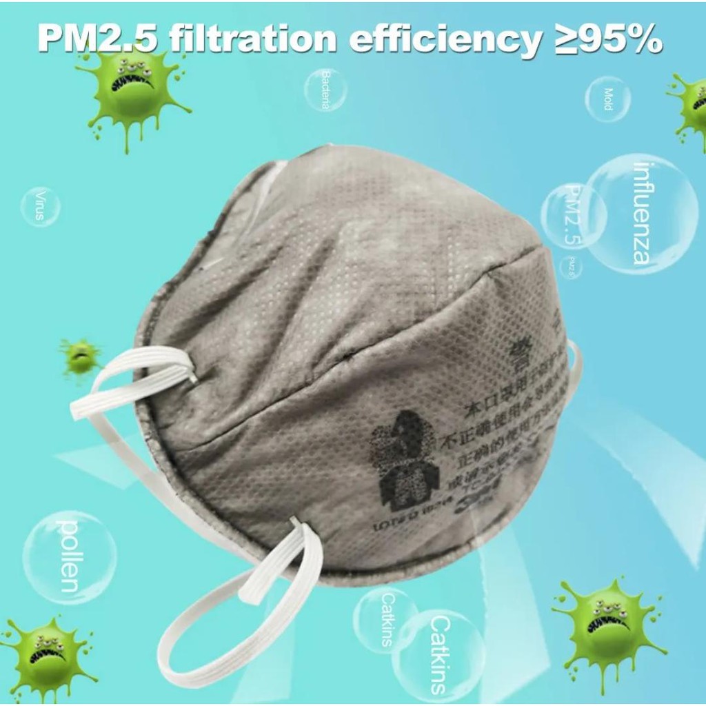 (READY STOCK) 3M 8247 CARBON FACE MASK (1PC/1KEPING) | Shopee Malaysia