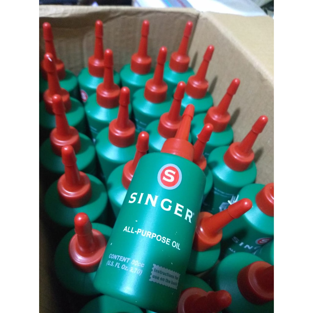 MESIN Singer oil 88 CC singer oil sewing machine singer oil | Shopee ...