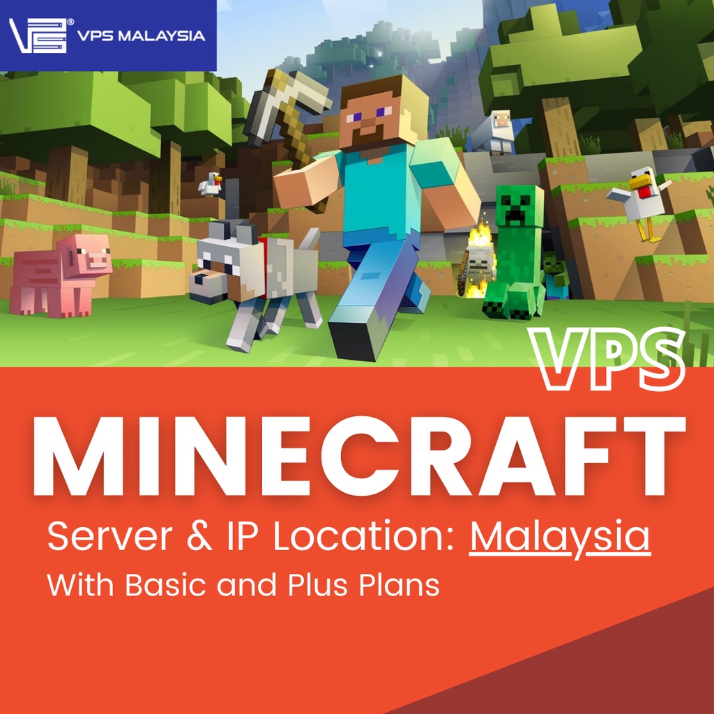 VPS Malaysia Official Minecraft VPS Pre-installed Vanilla or Paper MC Server Unlimited Slots ...