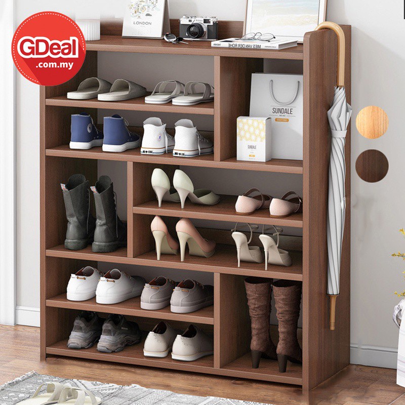 GDeal Home Multilayer Simple Shoe Rack Space Saving Shoe Shelf Wooden ...