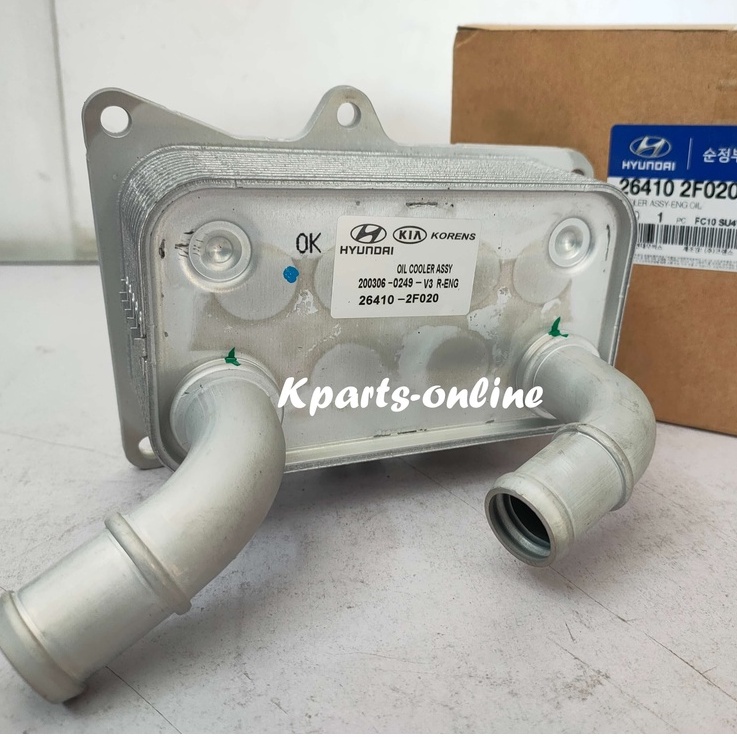 ENGINE OIL COOLER ASSY (GENUINE PARTS) HYUNDAI SANTA FE CM10 / DM / KIA ...