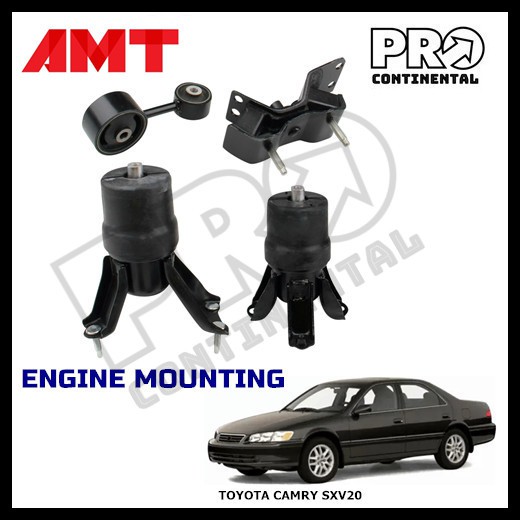AMT TOYOTA CAMRY 2.2 SXV20 1997-02 ENGINE MOUNTING SET [4 PIECE ...