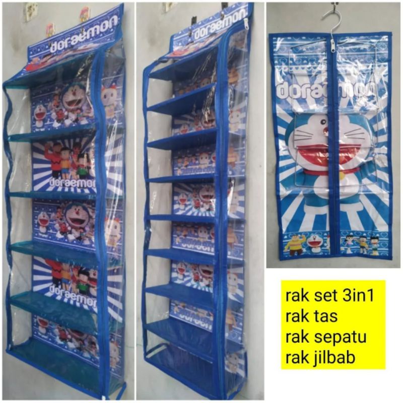 Hbo 3 IN 1 Rack SET (Bag Rack+Shoe Rack+Hijab Rack | Shopee Malaysia