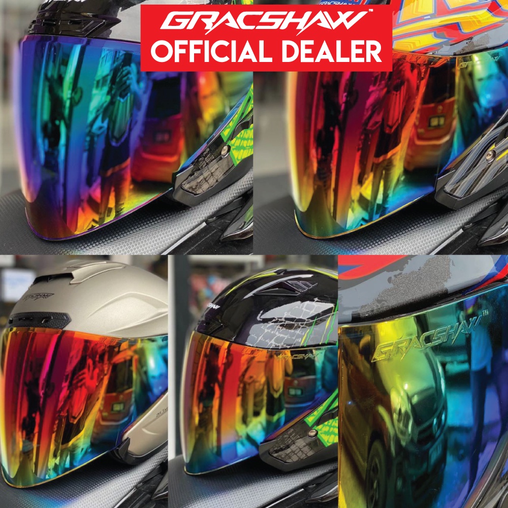 VISOR Gracshaw Revo Color for Gennex G535 Gaizer G838 Geomax G555 💯 ...