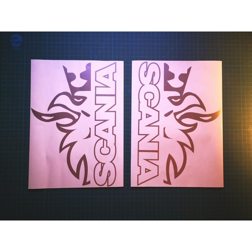 x2 SCANIA Stickers / decals | Shopee Malaysia