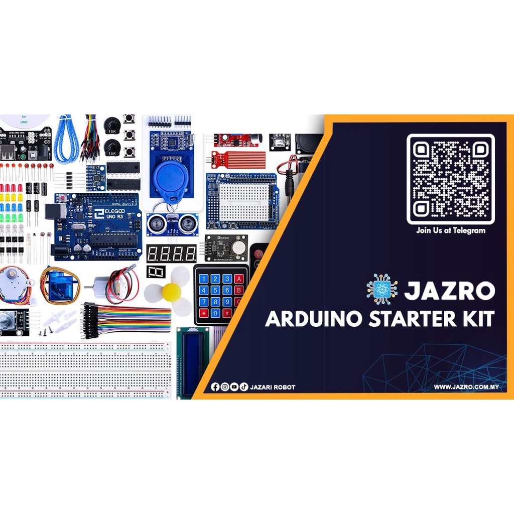 JAZRO - Arduino Kit - RBT Tahun 5 | Shopee Malaysia