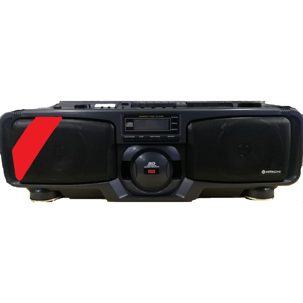 Hitachi CD Cassette Radio Player (FOC Bluetooth Receiver Only) | Shopee ...