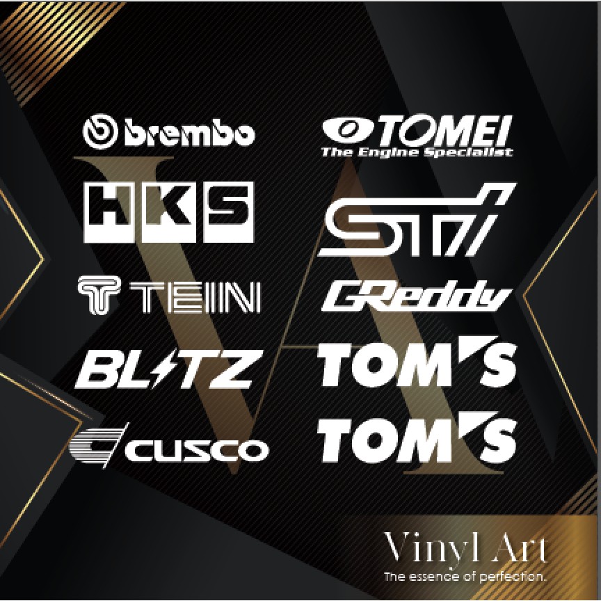 🔥Ready Stock🔥Vinyl_Art Car sticker Tom's | Shopee Malaysia