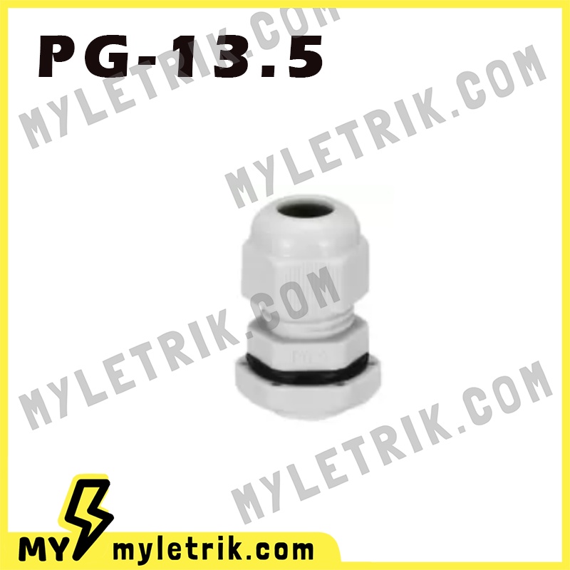 PG Cable Gland Nylon S-Type Weatherproof IP68 PG7 / PG9 / PG11 / PG13.5 / PG16 / PG21 / PG29 ...