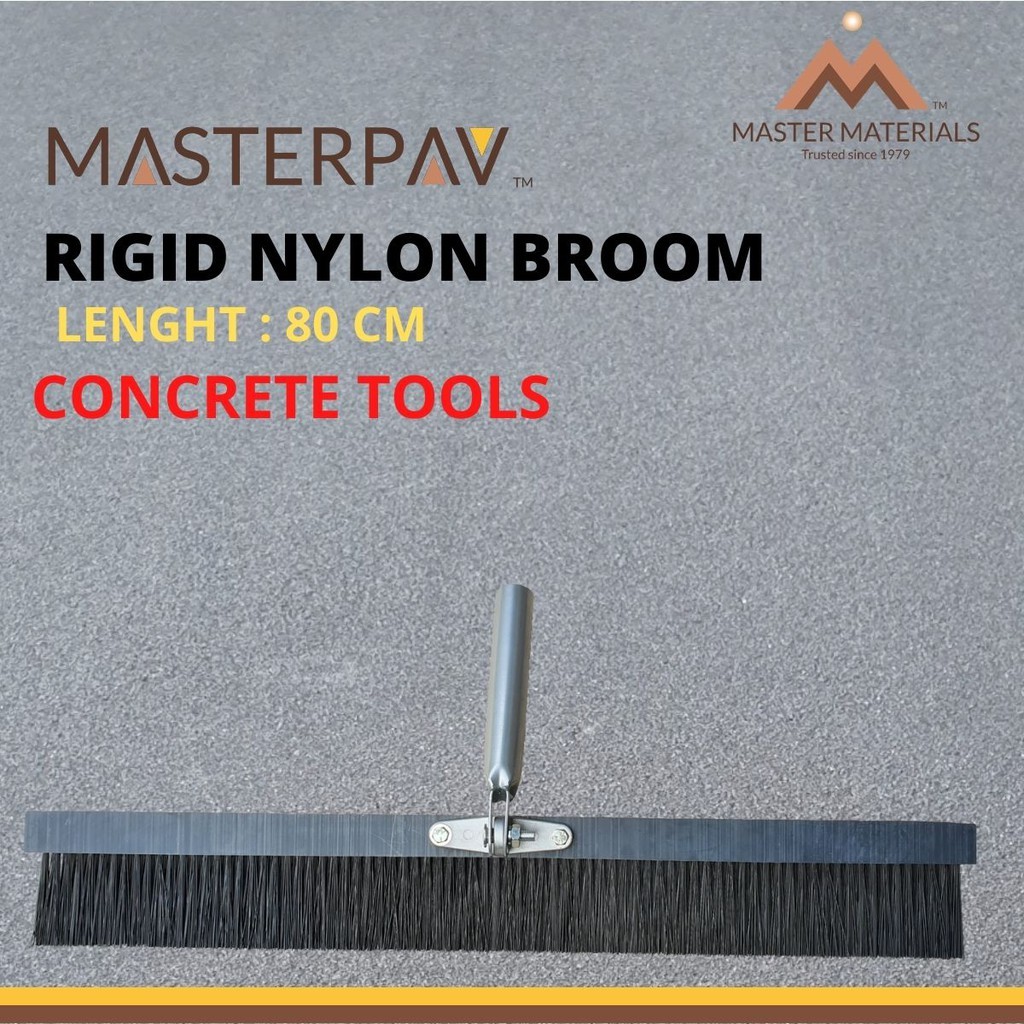 MASTERPAV Concrete Tools Rigid Nylon Broom (50cm/80cm) | Shopee Malaysia