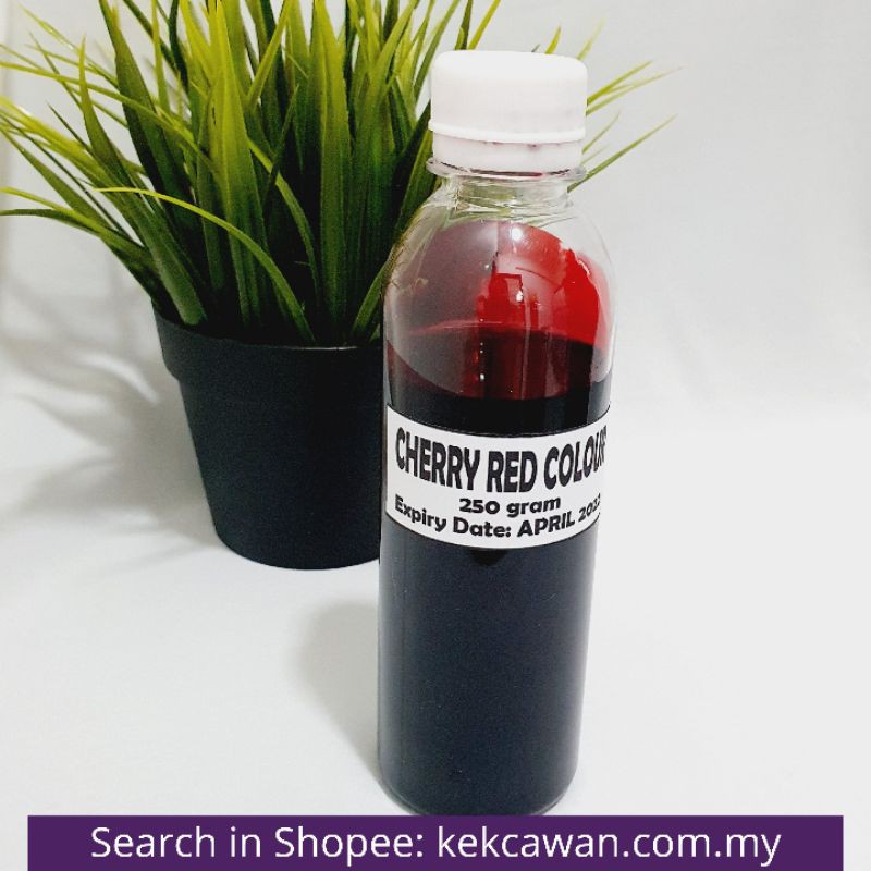Pewarna Merah Ceri / Food Colouring / Pewarna Makanan | Shopee Malaysia