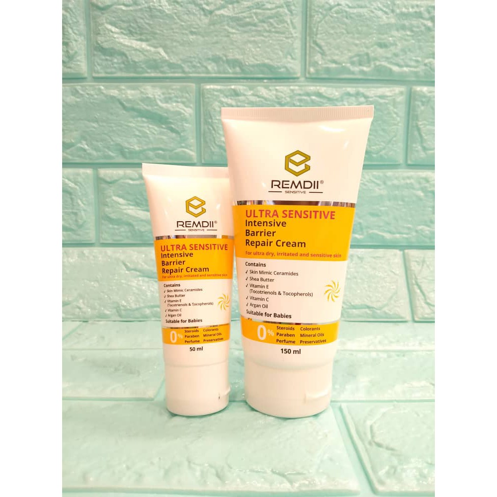 Remdii Ultra Sensitive Intensive Barrier Repair Cream (50ml / 150ml ...