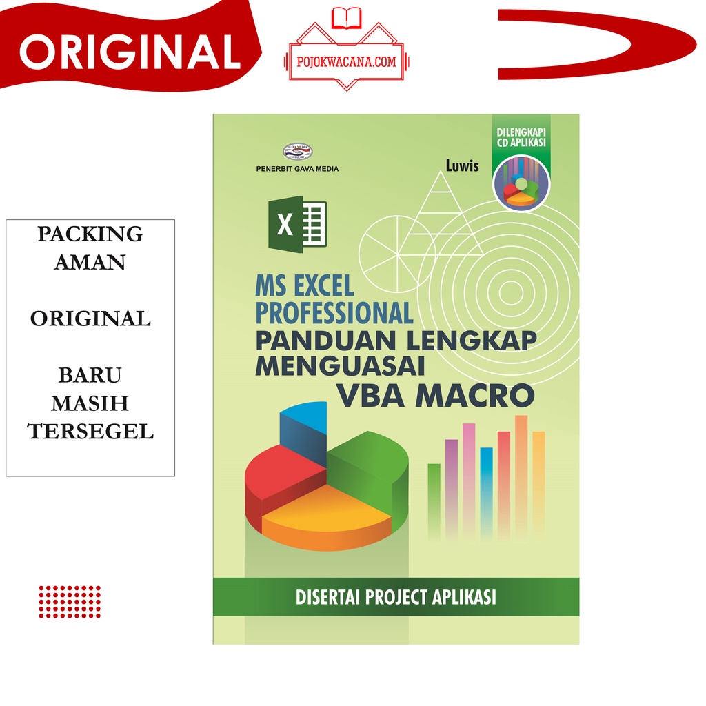 Original - MS EXCEL PROFESSIONAL Complete Guide to Mastering VBA MACRO (with Application Project ...