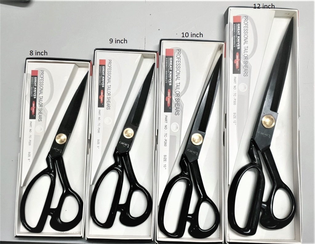 GUNTING KAIN BERKUALITI JENAMA GREAT EAGLE (Saiz : 9-12 inch ...