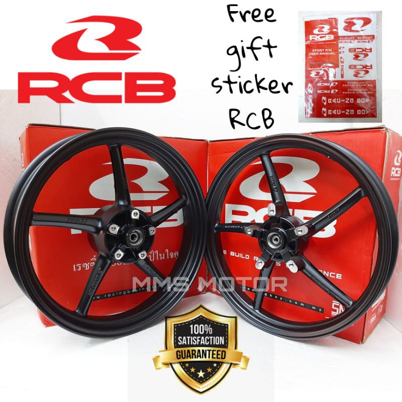 RACING BOY RB SPORT RIM SP522 Y15ZR W/B BEARING 215/300X17 MATT BLACK ...