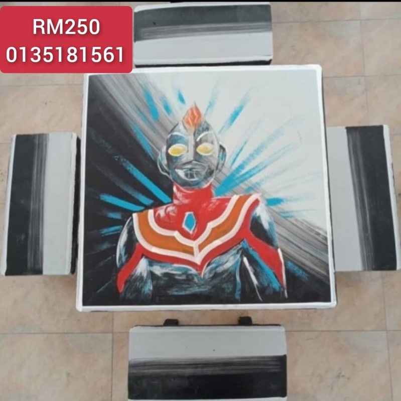 KERUSI MEJA BATU [UTK COD WSP 0135181561] SET MEJA KERUSI BATU MURAH ...