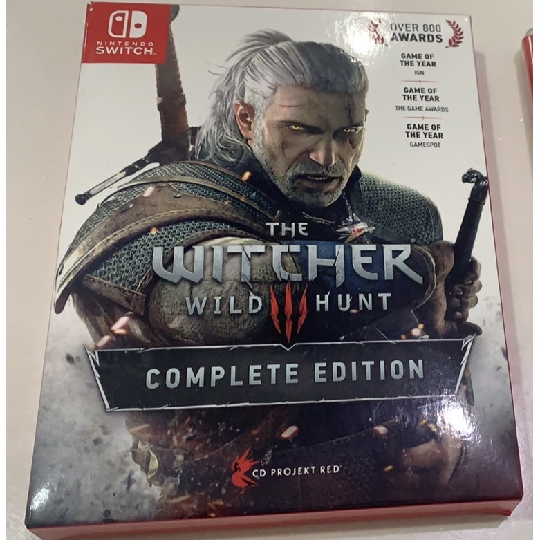 Nintendo switch Witcher 3: complete edition (AS: ENG/CHI). 巫师三：中英文版 ...