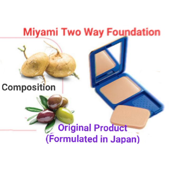 MIYAMI Two Way Foundation (Exp:08/2029) | Shopee Malaysia