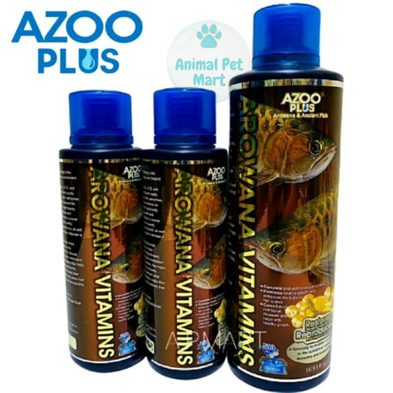 AZOO PLUS AROWANA VITAMINS 250ml, 500ml and 1L (NEW STOCK) | Shopee Malaysia