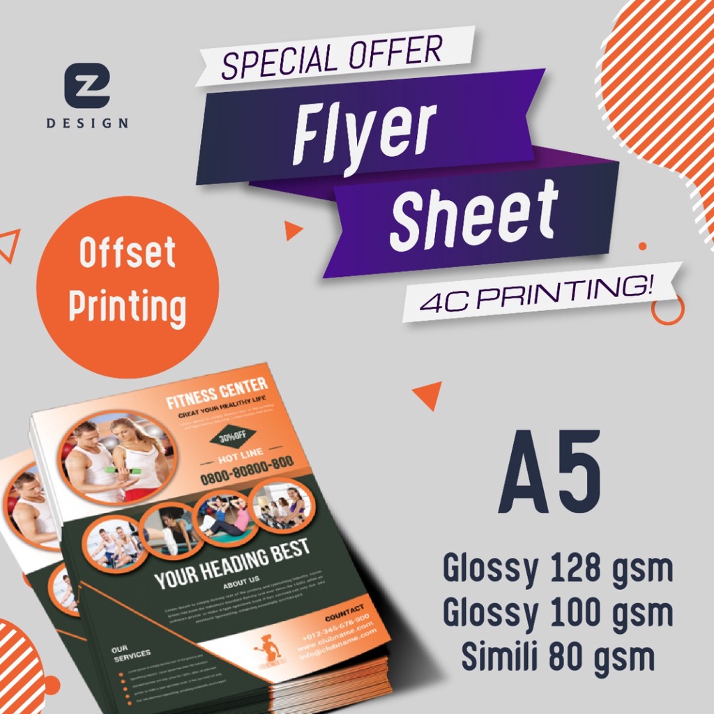 CUSTOMIZED EVENT FLYER : HIGH-QUALITY DESIGN AND PRINTING / CUSTOM ...