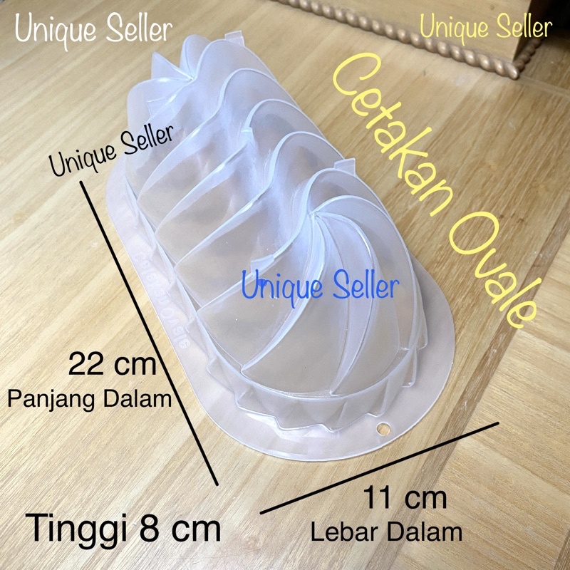 1pcs Ovale Pudding Mold/Jubile Ovale Pudding Mold/Ager Agar Jelly Mold ...