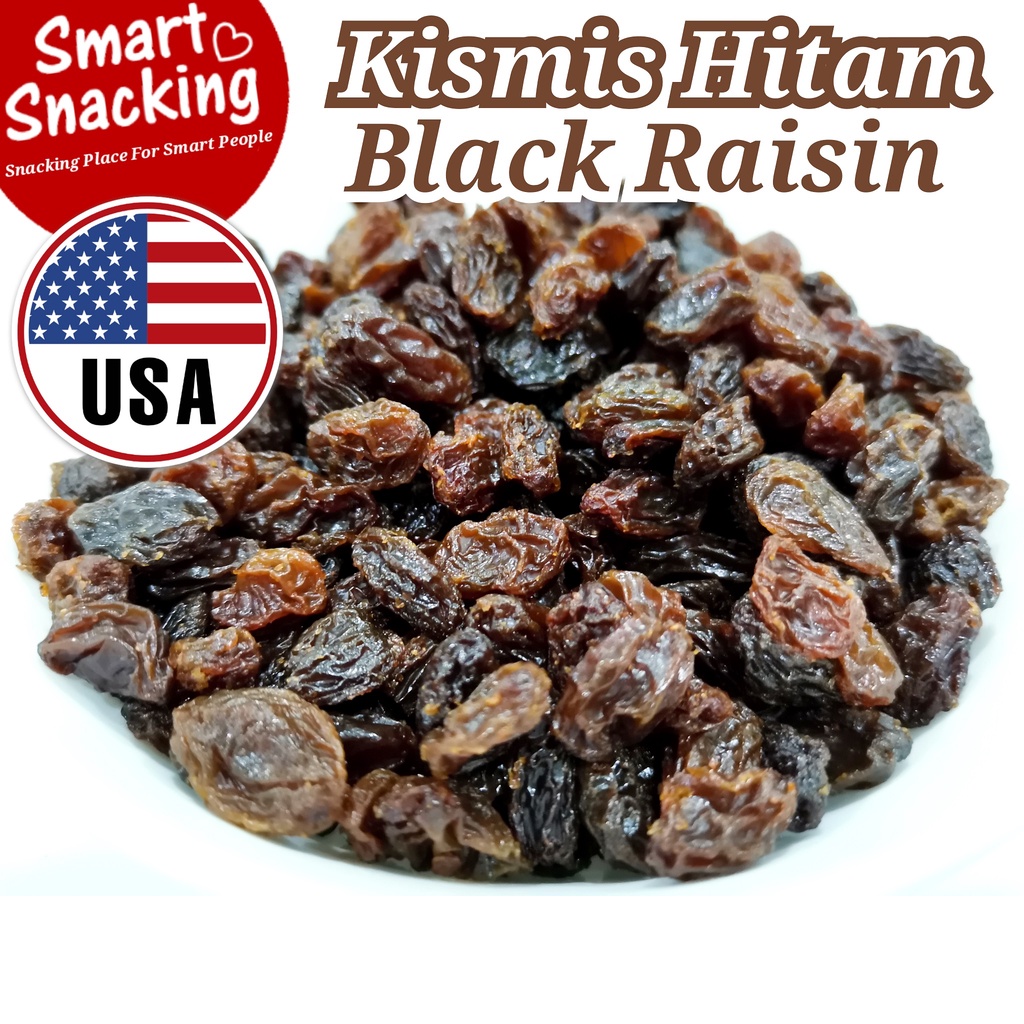 Kismis Hitam - Black Raisin - Kismis Murah - Buah Kismis - Dried Raisin ...