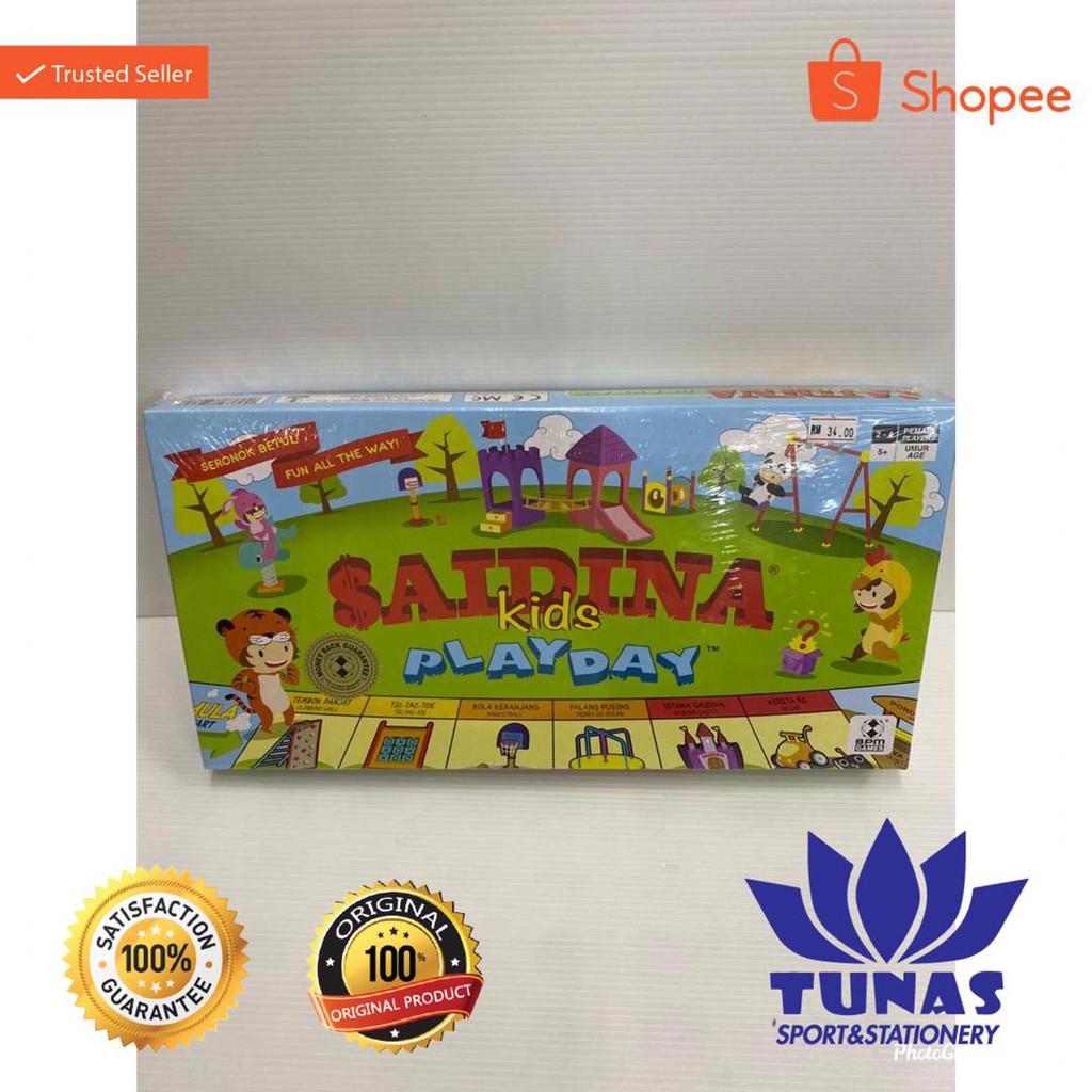 Saidina Kids Playday / Board games (SPM 20) | Shopee Malaysia