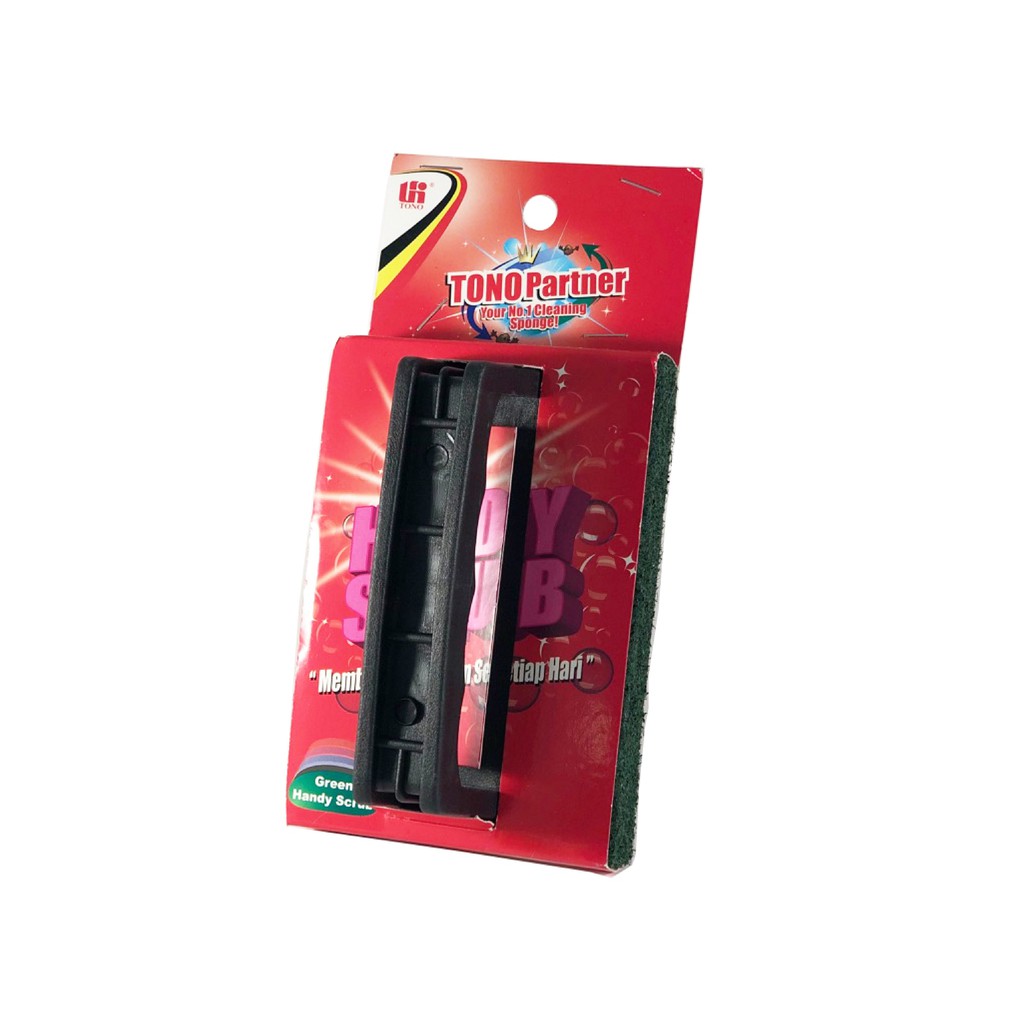 Tono Partner Multiple Handy Scrub Pad Medium Size Span Handle Cuci ...