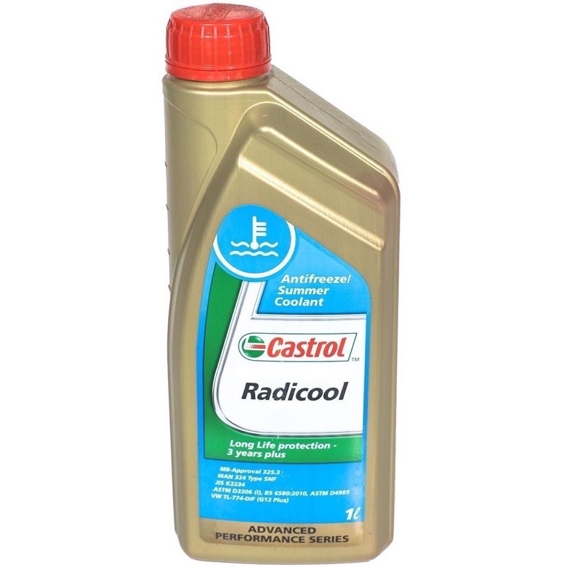 [100% Original] 1LITER CASTROL RADICOOL COOLANT FLUID | Shopee Malaysia