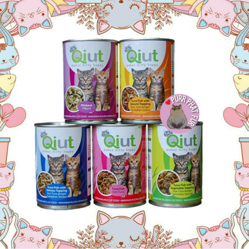😻 QIUT WET FOOD 400G 😻 | Shopee Malaysia