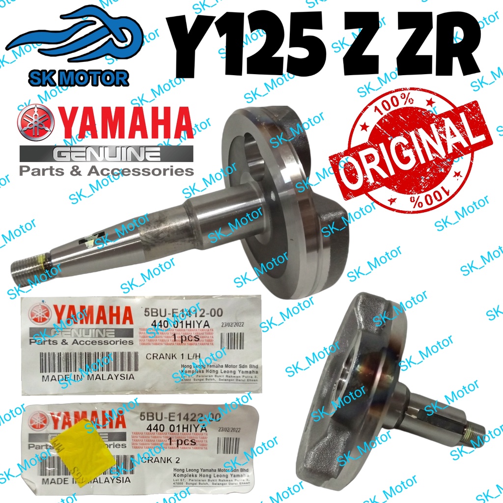 Yamaha Y125Z Y125ZR 125Z 125ZR Y125 Original Crankshaft Assy Crank Shaft Assy Left Right Magnet ...