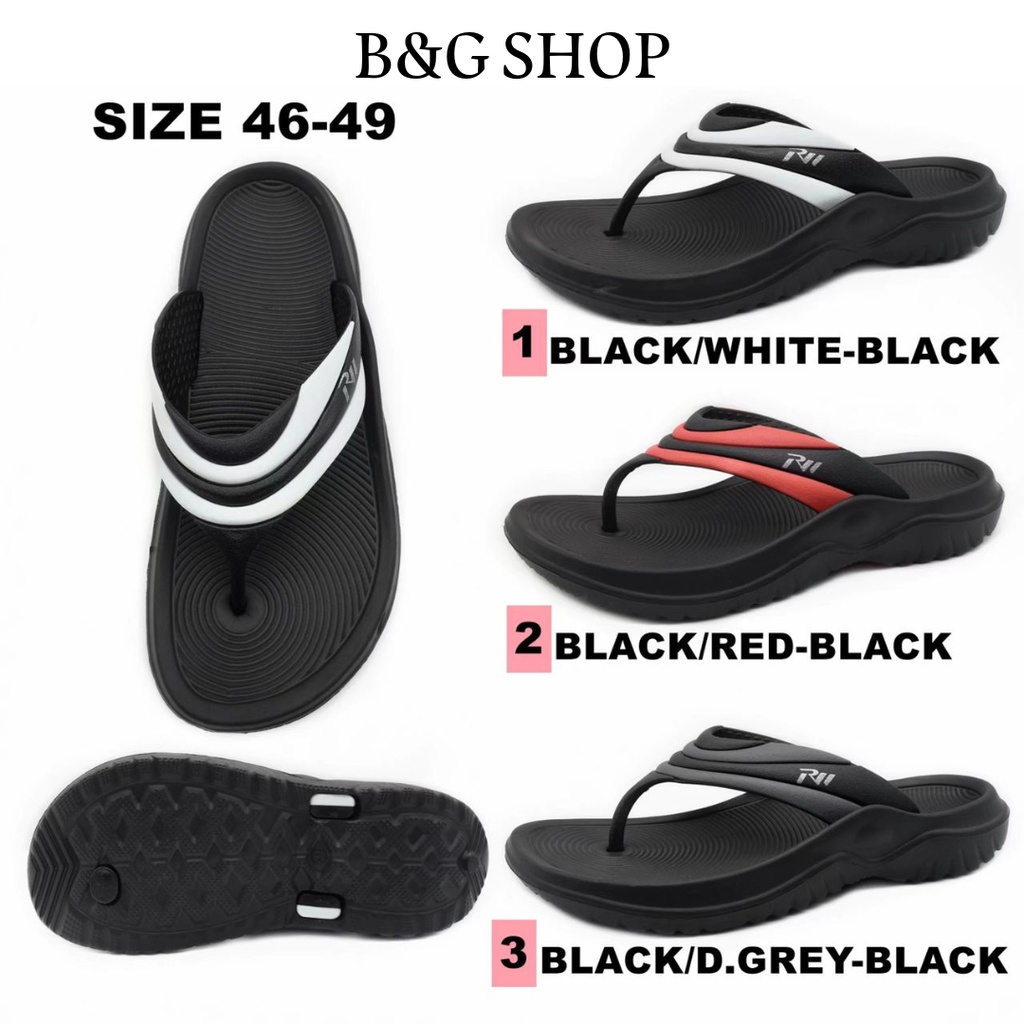 (SIZE46~49)RIWEI MEN LIGHTWEIGHT ANTISLIP BIG SIZE SANDALS ASADI DESIGN ...