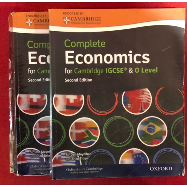 Complete Economics for Cambridge IGCSE & O Level (2nd Edition) | Shopee ...