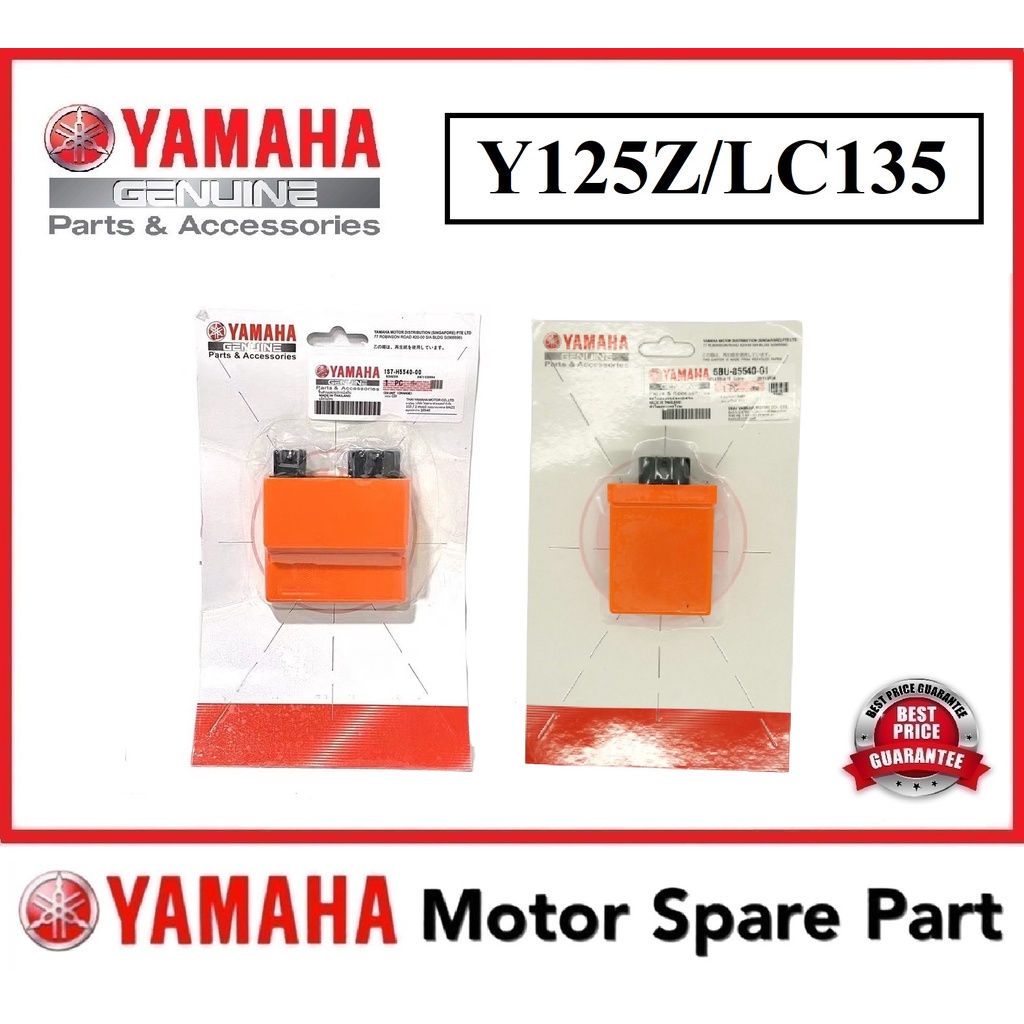 YAMAHA Y125Z / LC135 ORANGE CDI UNIT INDONESIA NO CUT OFF RACING LC 135 Y125ZR Y125 Y125Z YAMAHA ...
