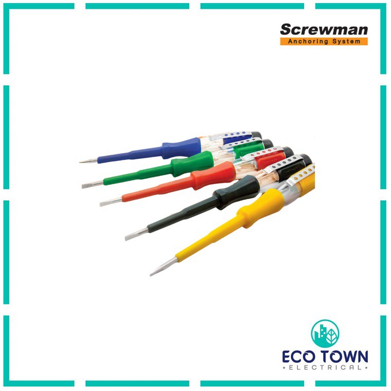Screwman Test Pen Multi Color | Shopee Malaysia