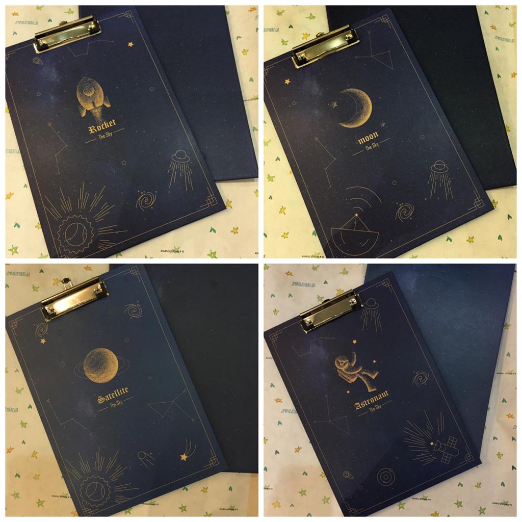 Ready Stock ~ Stationery Paper Board File A4 Fancy Design File For A4 ...