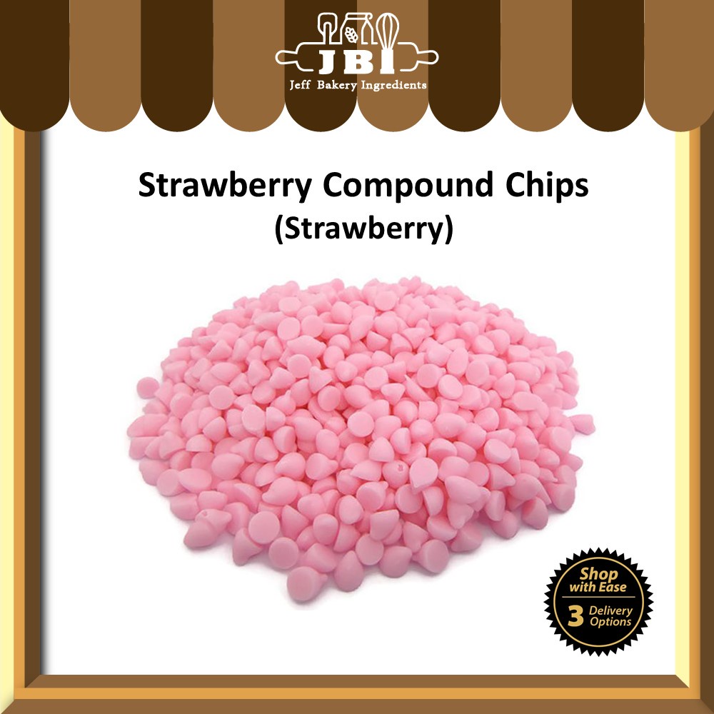 (Buy 1 FOC 1) Strawberry Compound Chip 250 / 500g | Shopee Malaysia