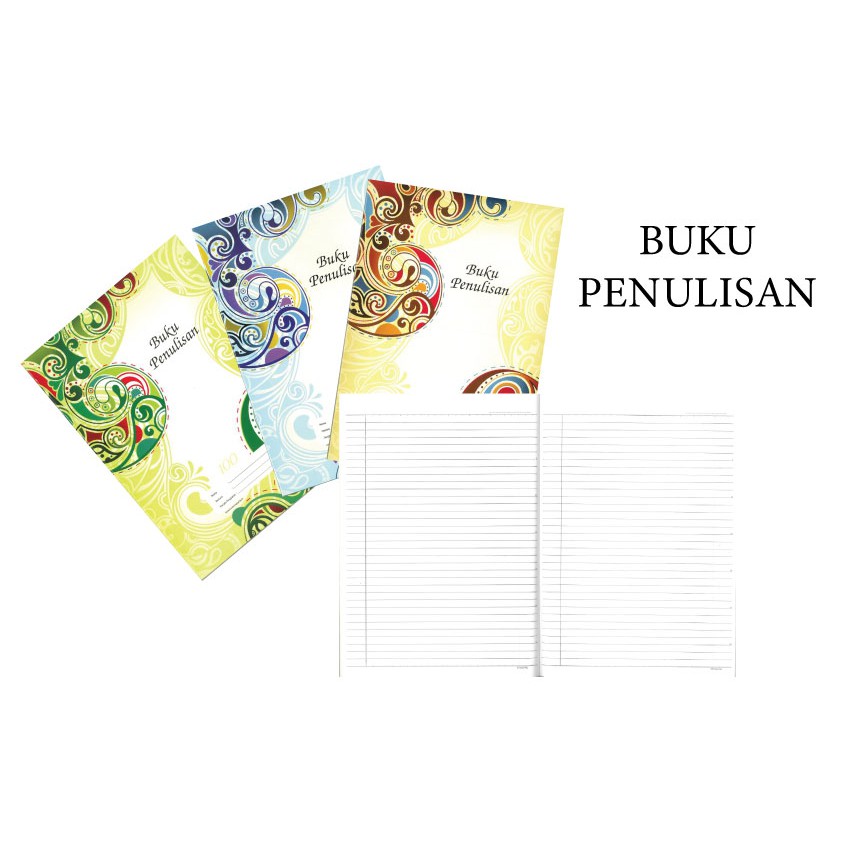 BUKU PENULISAN A4 (80/100/120 PAGES) | Shopee Malaysia