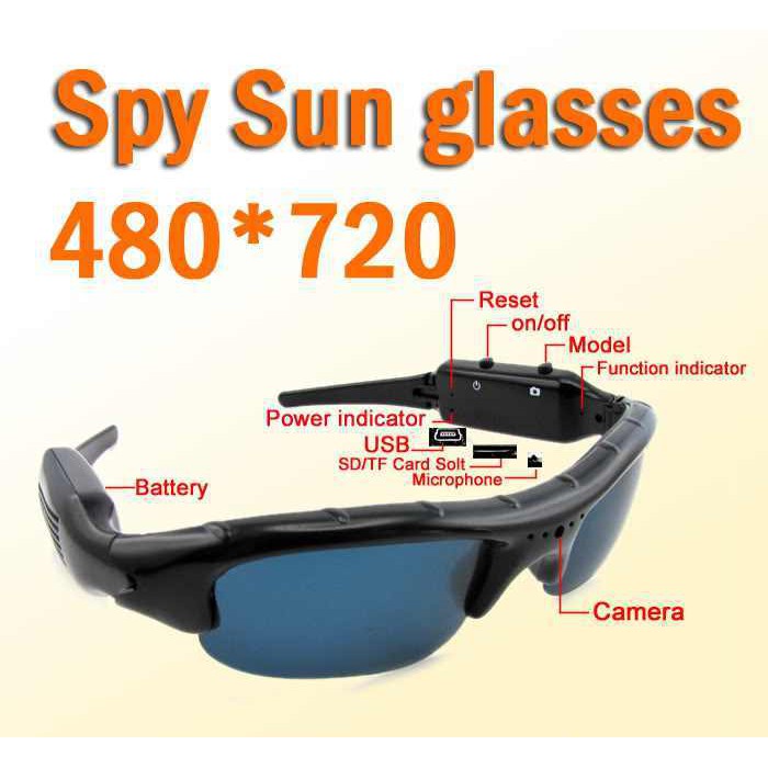 Spy Sunglasses Recorder Cam | Shopee Malaysia