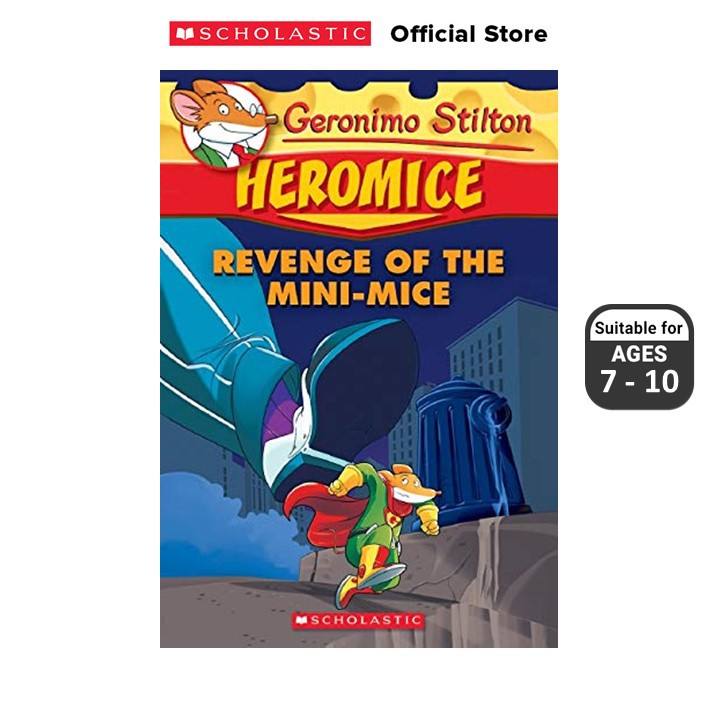 Scholastic Geronimo Stilton Heromice 11 Revenge Of The Mini-Mice ISBN ...