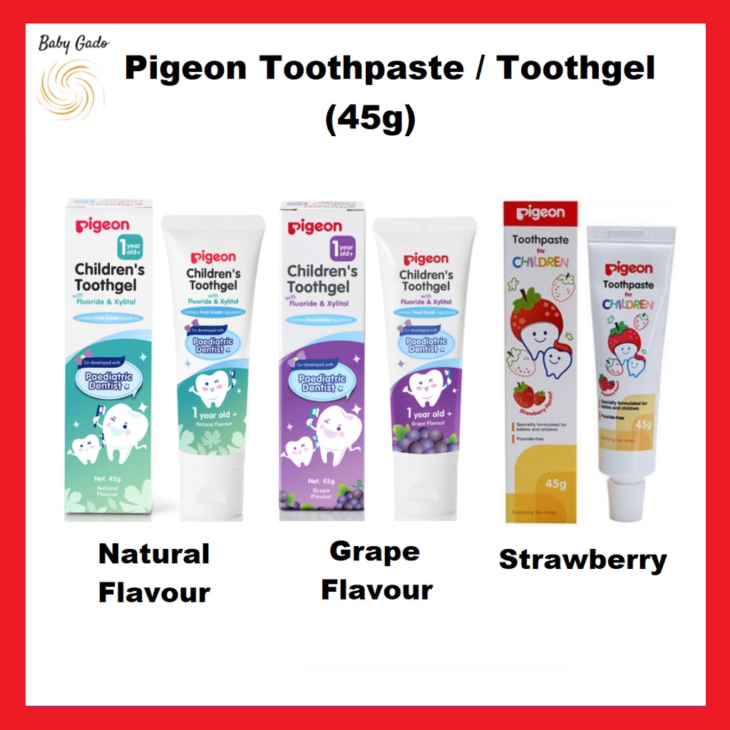 Pigeon Children Kid Toothgel Tooth Gel Toothpaste Tooth Paste - Grape ...