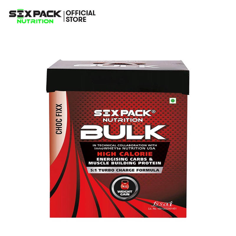 Six Pack Nutrition BULK - Weight Gainer Protein Powder - 2 kg/ 4.4lbs ...