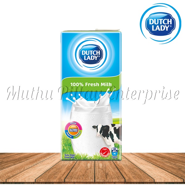 DUTCH LADY 100% FRESH MILK (450ML/1L) | Shopee Malaysia
