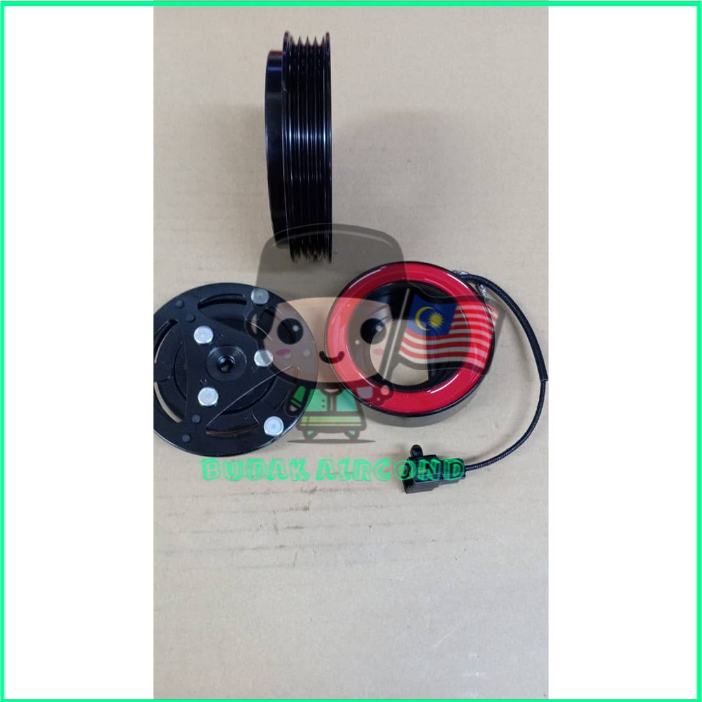 TOYOTA AVANZA OLD MODAL 4PK BELT COMPRESSOR MAGNETIC CLUTCH PULLY SET ...