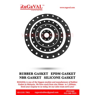Rubber Gasket DN65 2-1/2”, Flange Rubber Gasket, JIS10K Standard Full ...