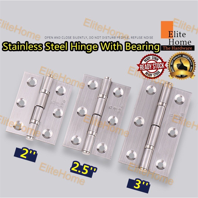 Elitehome (2 pcs) 2 inch/2.5 inch/3 inch stainless steel furniture ...